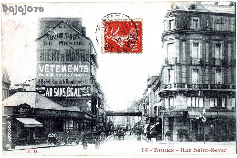 Rouen - Gares : Rouen | Cartes Postales Anciennes sur CPArama