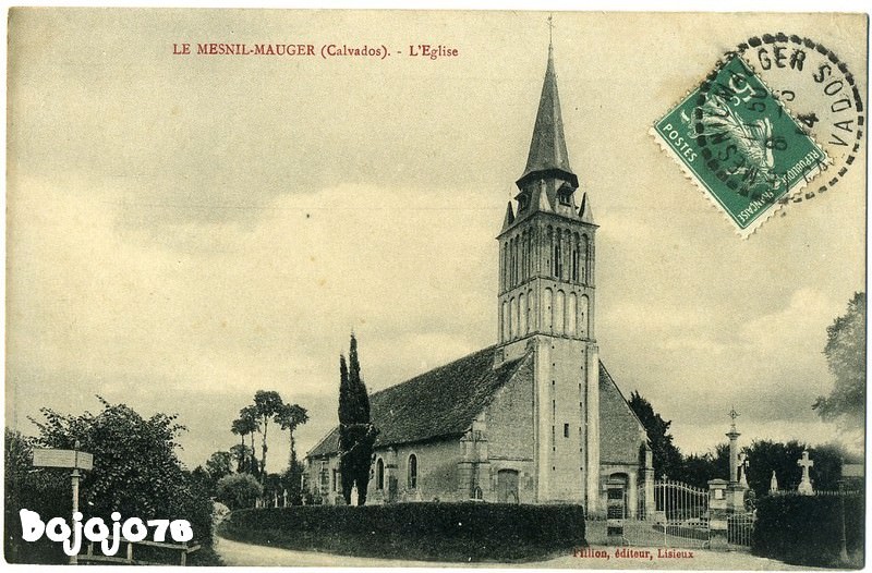 Le Mesnil-Mauger : 14 - Calvados | Cartes Postales Anciennes sur CPArama